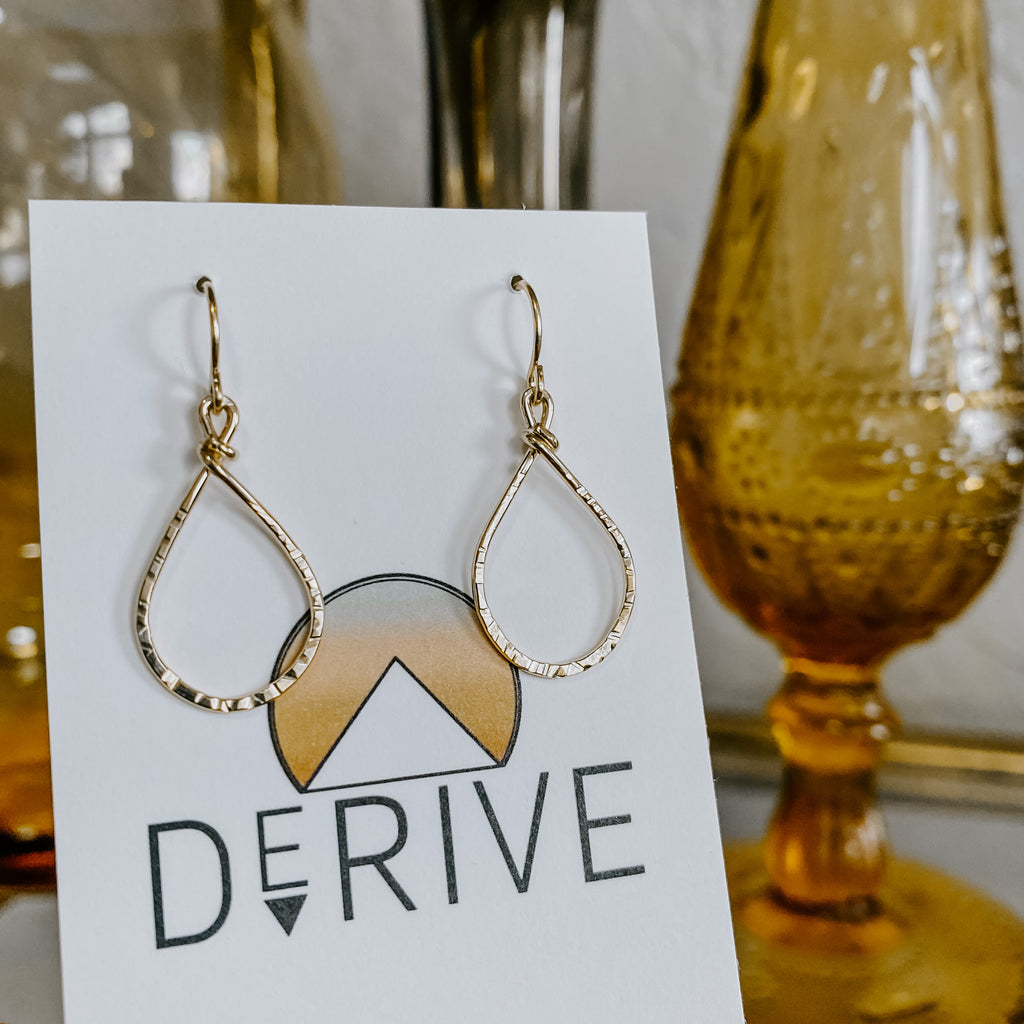 Mini Teardrop Earrings – Derive Jewelry