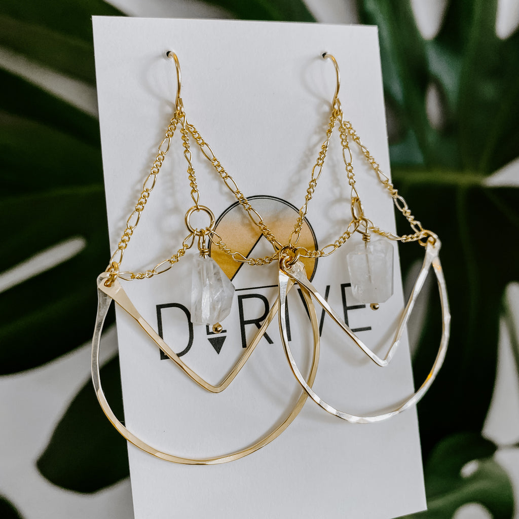 Derive Dreamers Hoop Earrings – Derive Jewelry